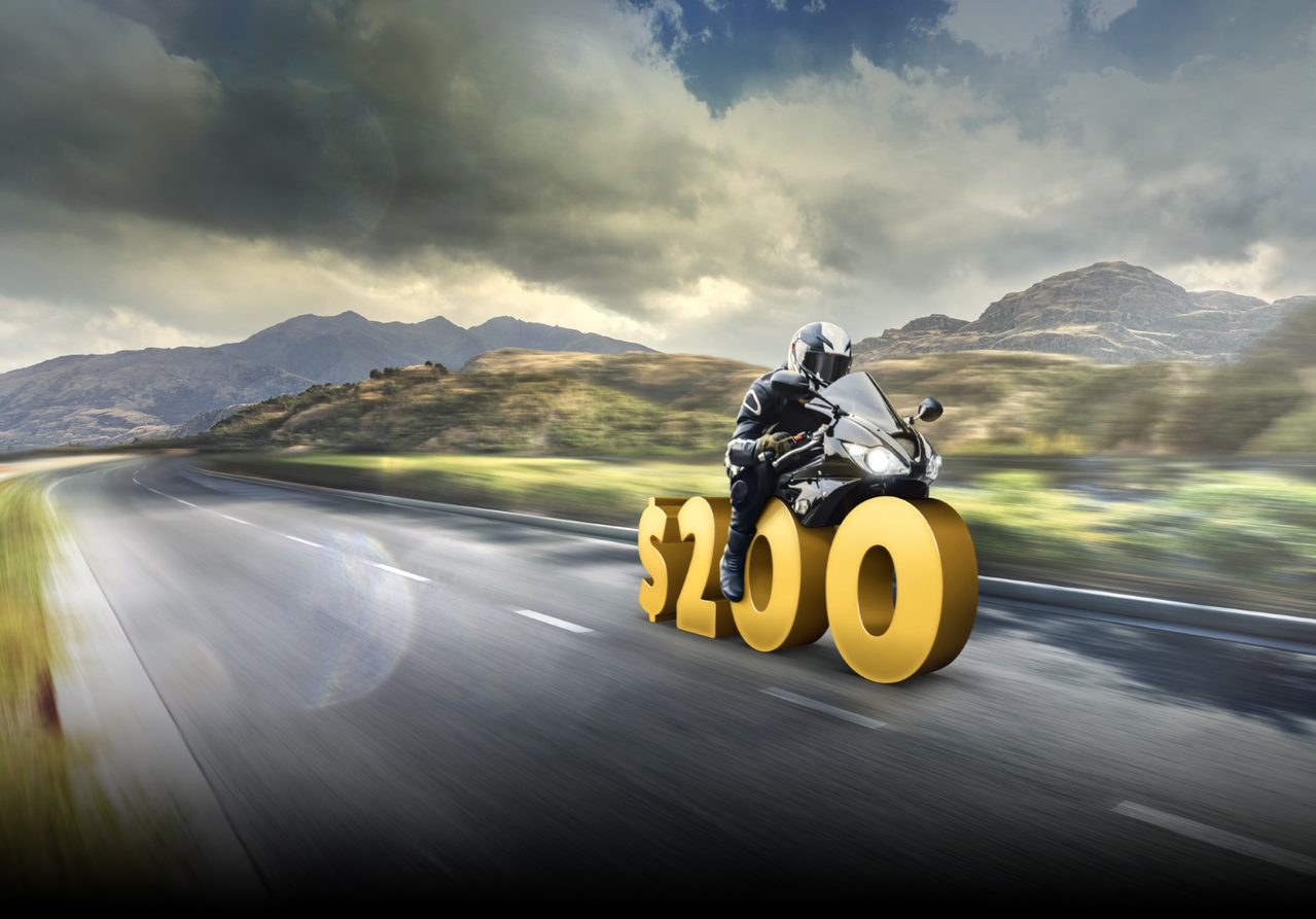 Motorcycle Rego Cashback Programme » Ride Forever